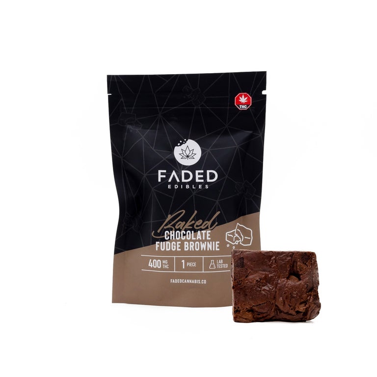 Ganja Baked - Fudge Brownie 200mg | Buy Weed Online, CA