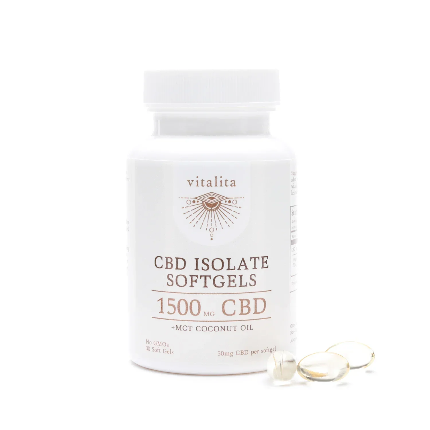 Buy Vitalita - CBD Isolate Soft Gels Online + Free Joint | Online ...