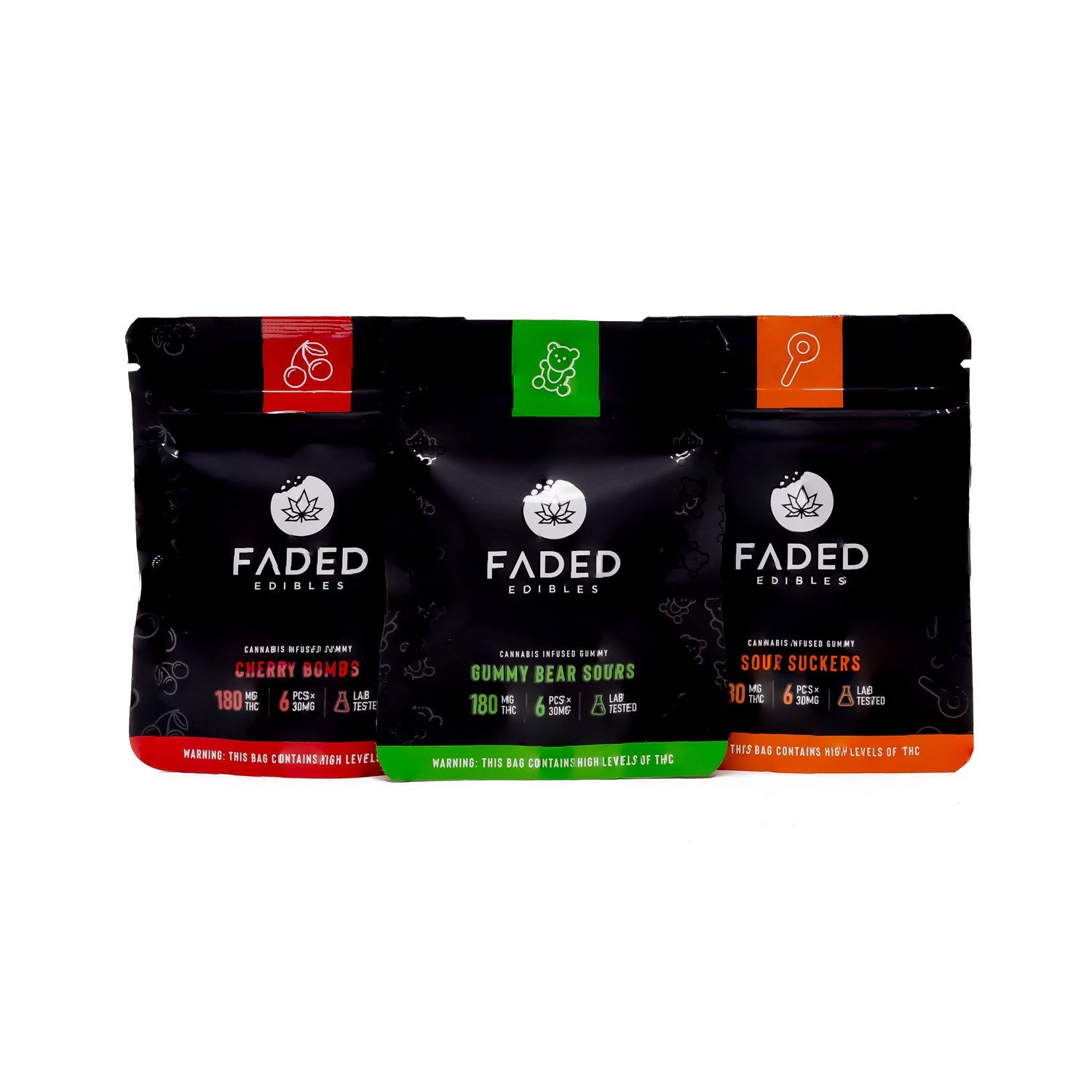 Buy Faded Cannabis Co. - Gummies (180mg) Online Canada | The Grow House
